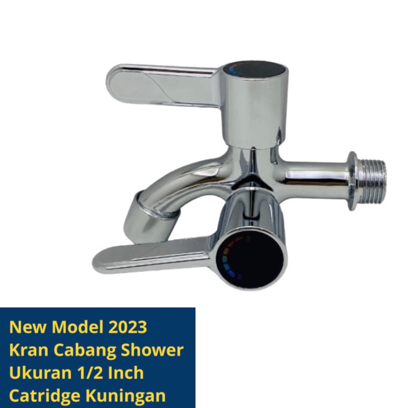 Jual Kran Cabang Shower Mandi / Kran Double / Keran Shower Kamar Mandi KC GR11 | Shopee Indonesia