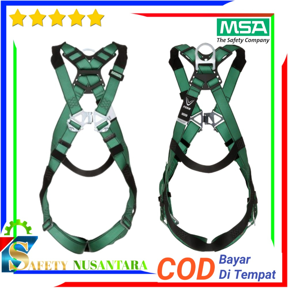 Jual Safety Harness MSA / Full Body Harness MSA V-FORM | Shopee Indonesia