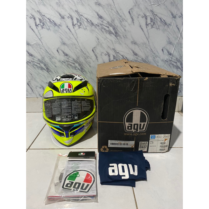 Jual HELM AGV K3SV GROOVY ORIGINAL SNI SECOND PRELOVED BEKAS | Shopee ...
