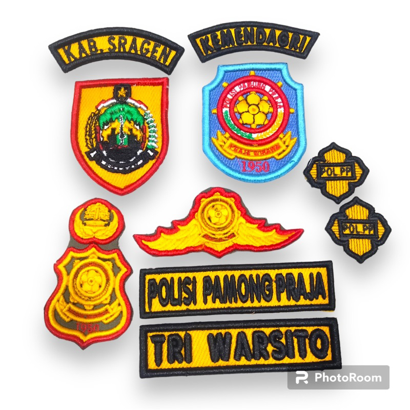 Jual PDH Pol pp Terbaru Timbul 3D | Shopee Indonesia