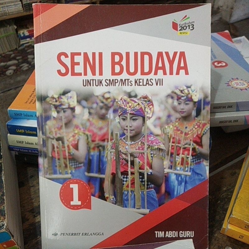 Jual buku seni budaya untk smp/mts kelas 7 erlangga revisi 2013 | Shopee Indonesia