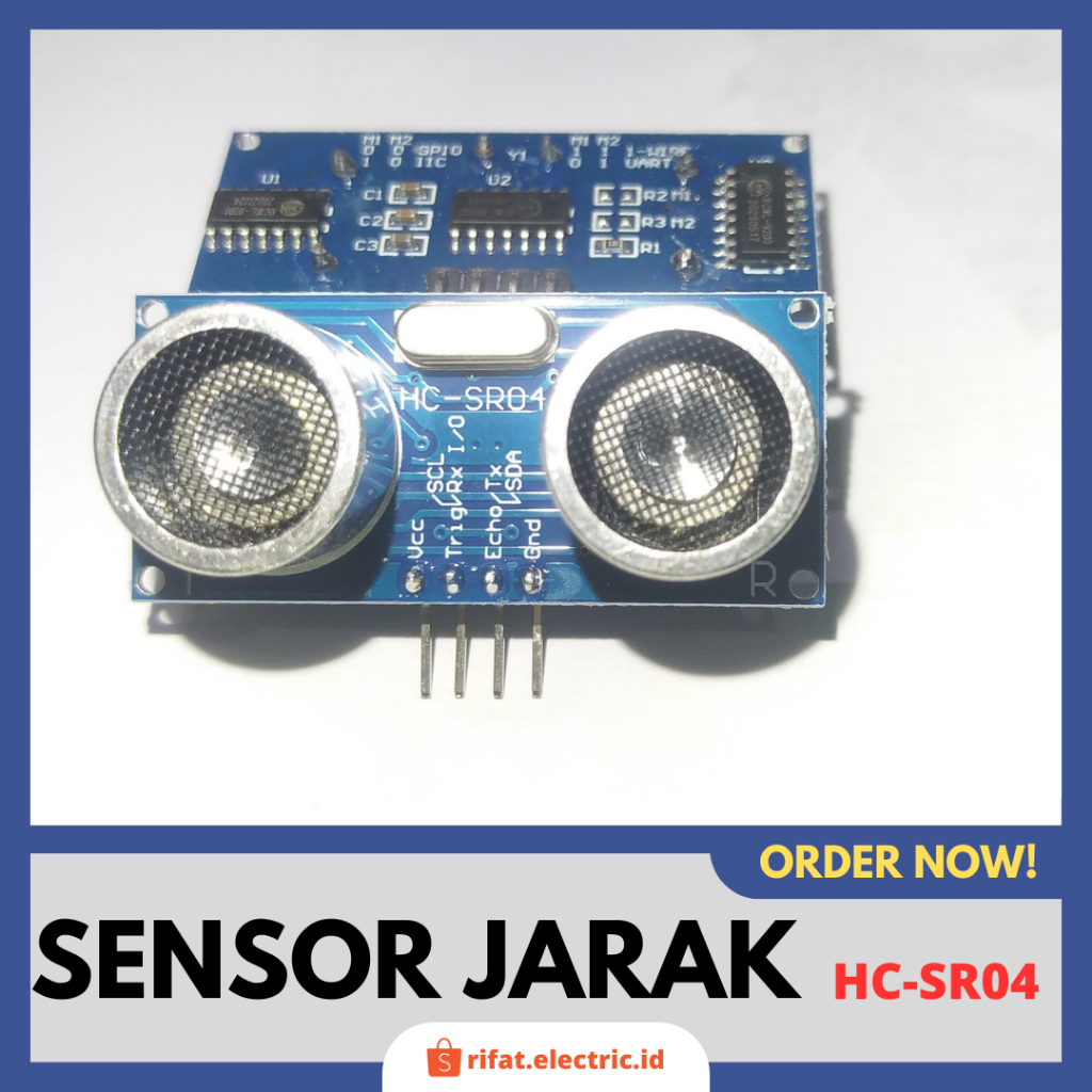 Jual Hc Sr04 Sr04 Ultrasonic Distance Modul Sensor Sensor Jarak Shopee Indonesia