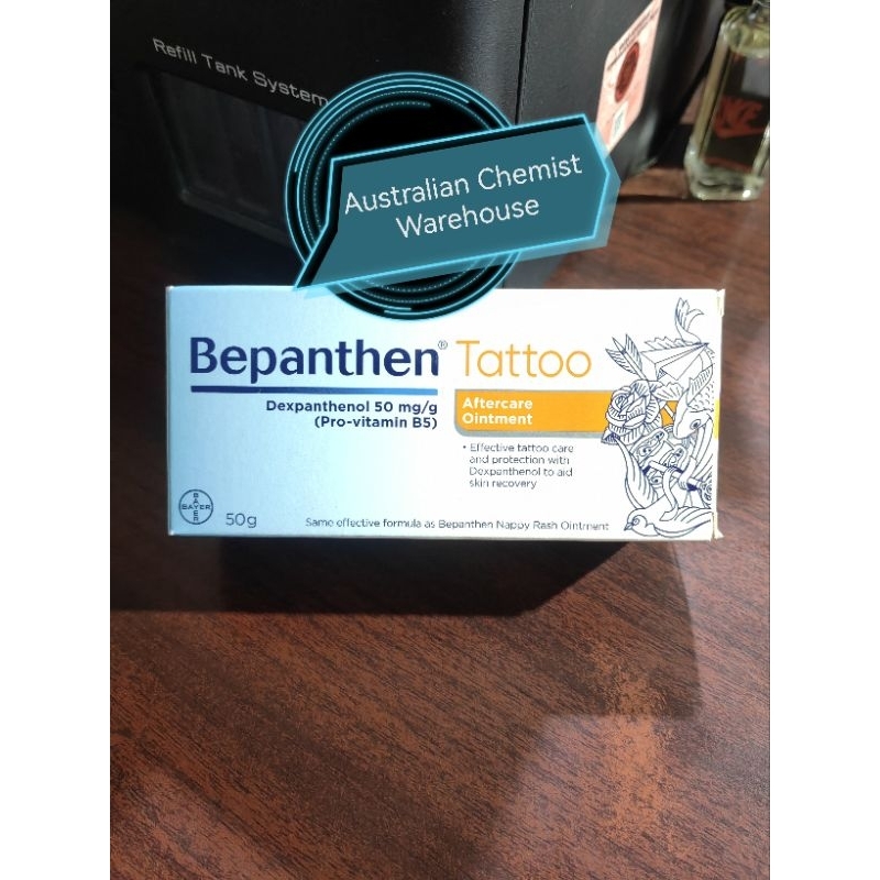 Jual Bepanthen Tattoo Aftercare Ointment 50g - Made in Australia ...