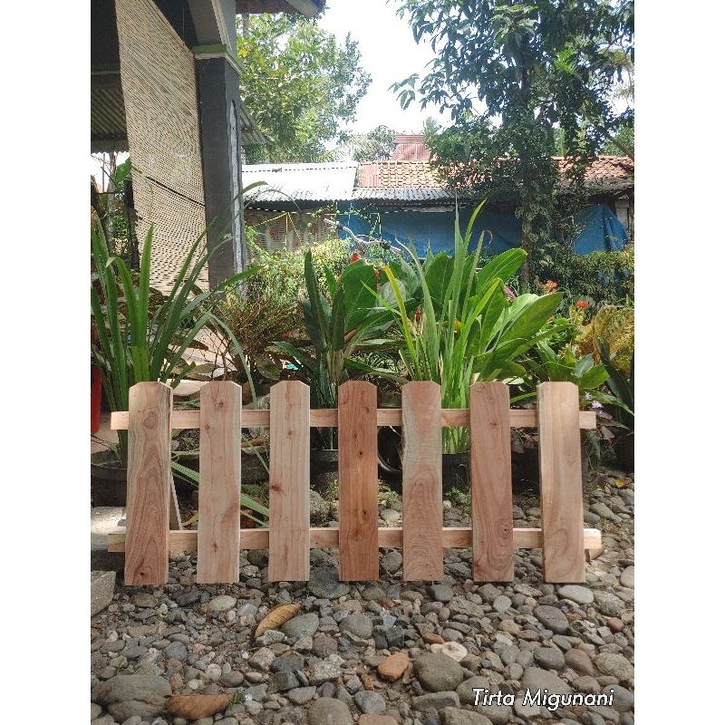 Jual Pagar Taman /Pagar Dekorasi/ Partisi Ruang Tinggi 80CM Panjang ...