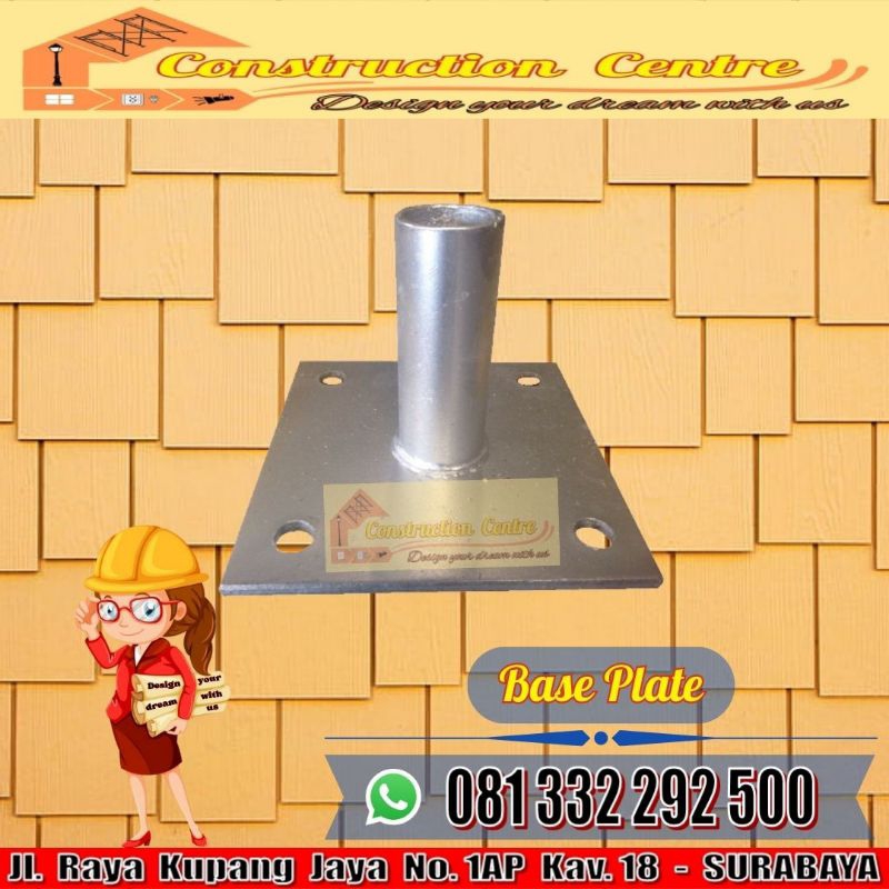 Jual base plate scaffolding | Shopee Indonesia