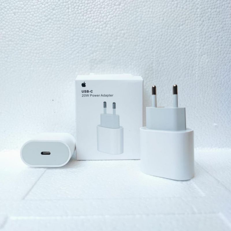 Jual adaptor 20W iPhone original colokan type-C ke type-C for adaptor ...