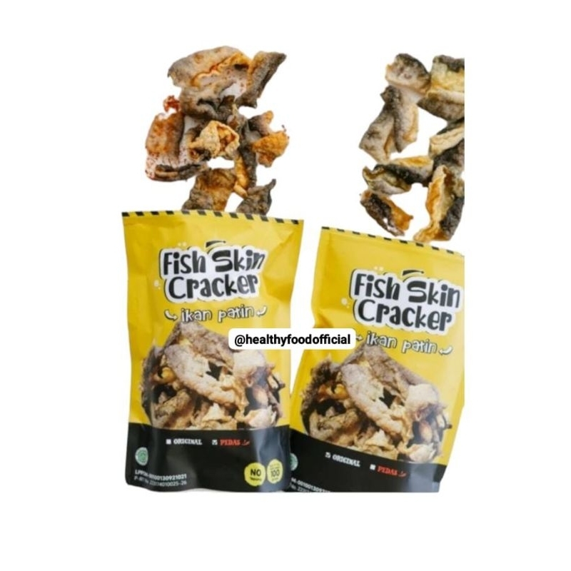 Jual Fish Skin Creaker Patin - Kerupuk Kulit Patin Gurih Renyah ...