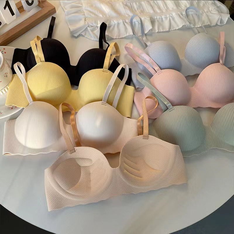 Jual Sayishop Summer bra push up light and small chest gathered comfort ...