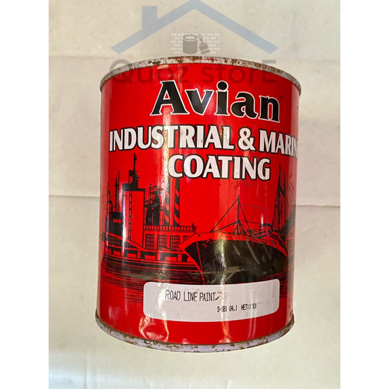 Jual Avian Roadline Paint CAT MARKA JALAN / LAPANGAN PARKIR 1kg ...