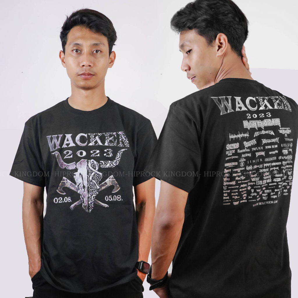 Jual KAOS WACKEN 2023 | KAOS BAND NSA PREMIUM KAOS METAL BAND BIG SIZE ...