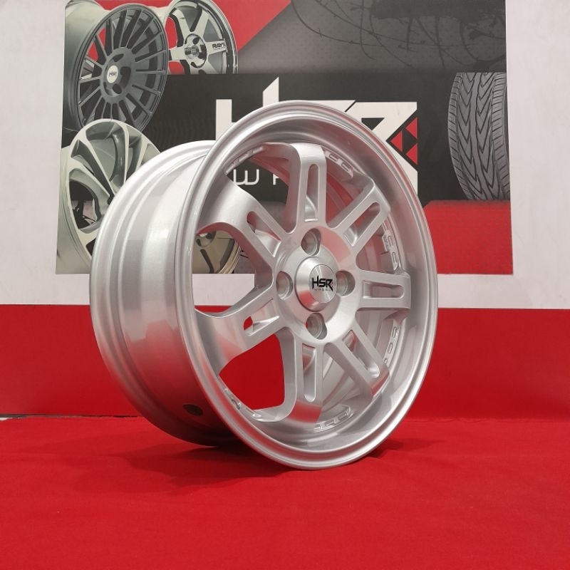 Jual Velg Mobil Murah Hsr Daimon Ring 15 Single Pcd 4x100 Jazz Brio Agya Sigra Vios Baleno Swift ...