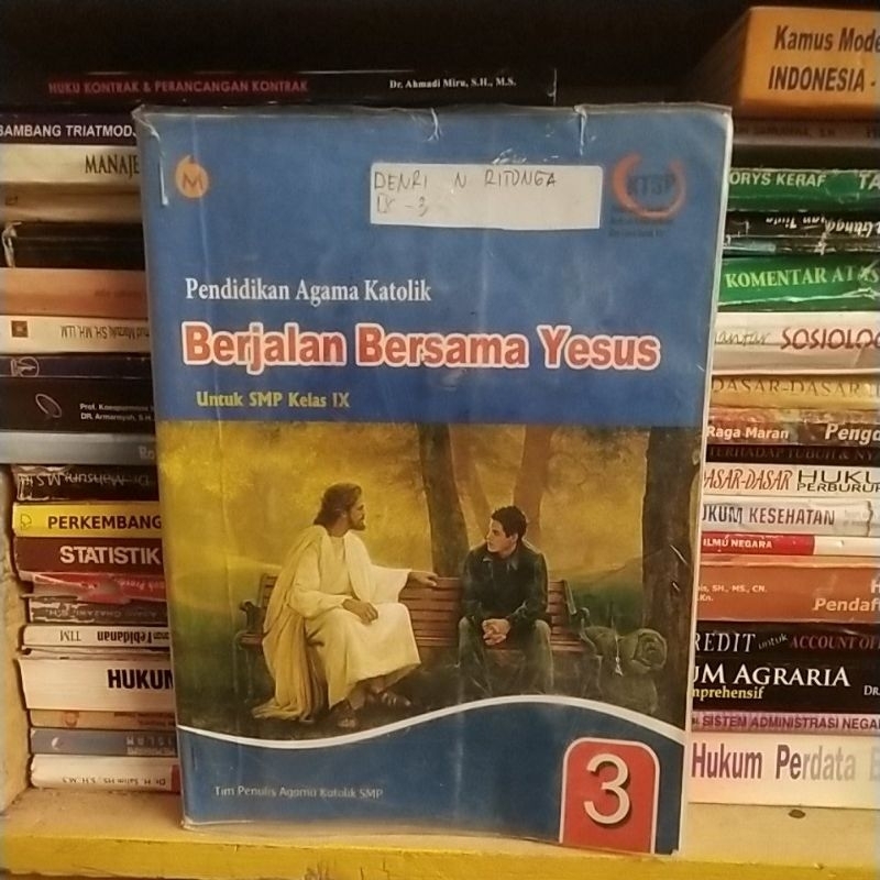 Jual buku pendidikan agama katolik berjalan bersama yesus kelas 9 smp | Shopee Indonesia