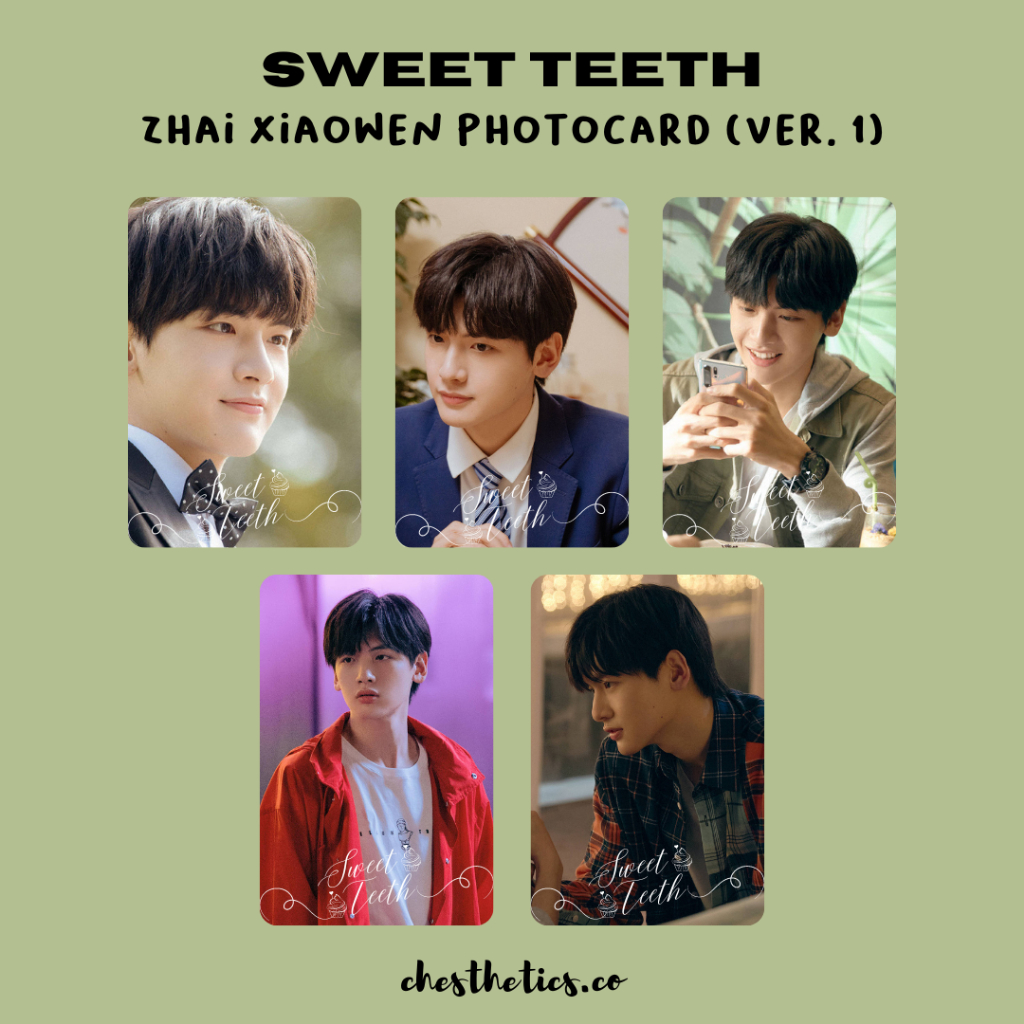 Jual Sweet Teeth Part 2 CDrama China Chinese Drama Photocard Aktor Bi ...