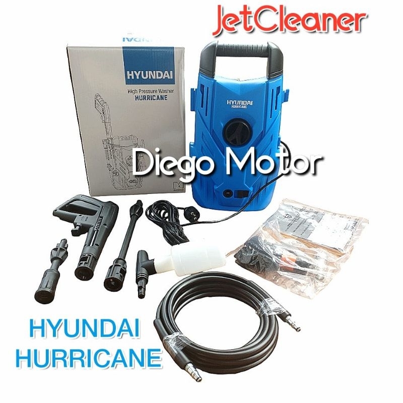 Jual HYUNDAI HURRICANE Mesin Jet Cleaner Listrik Cuci Motor Mobil Steam ...
