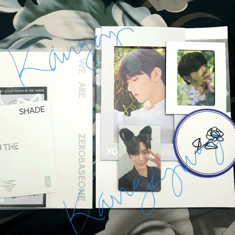 Jual PC ZEROBASEONE ZB1 JIWOONG MAKESTAR CAT MEONG + ALBUM ONLY YOUTH IN THE SHADE | Shopee ...