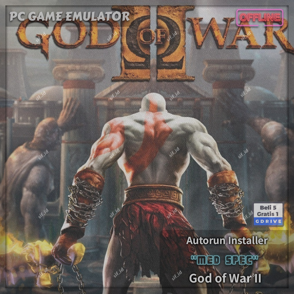 Jual God of War II - GOW 2 - HD Texture Pack - PC Game Emulator ...