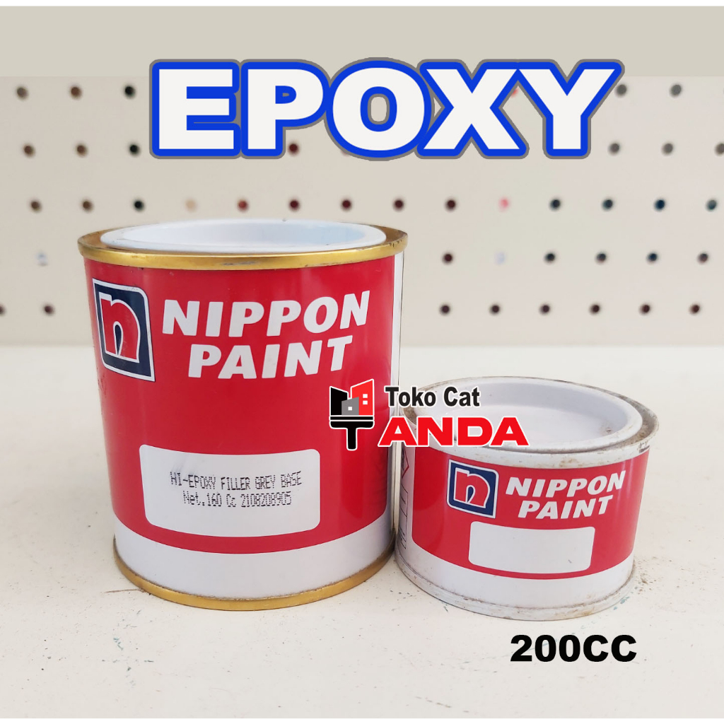 Jual Epoksi Dasar Epoxy cat dasar grey - Epoxy Filler cat dasar Nippon - Epoxy nippon | Shopee ...