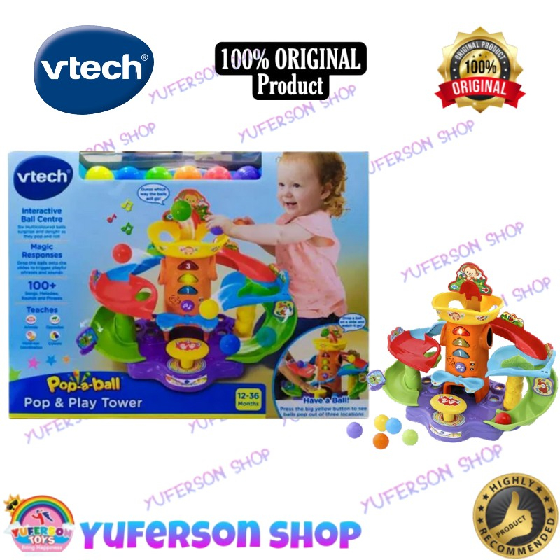Jual Vtech Pop A Balls Pop & Ball Tower | Shopee Indonesia