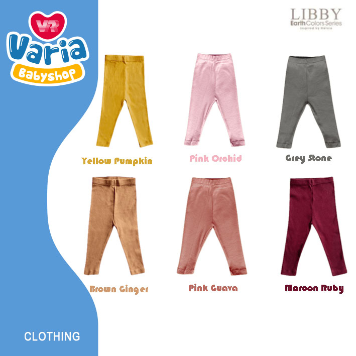 Jual LIBBY LEGGING EARTH COLORS | LIBBY BABY | Shopee Indonesia
