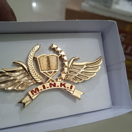 Jual brevet wing pin lencana minki tni ad dasar akrilik mika | Shopee ...