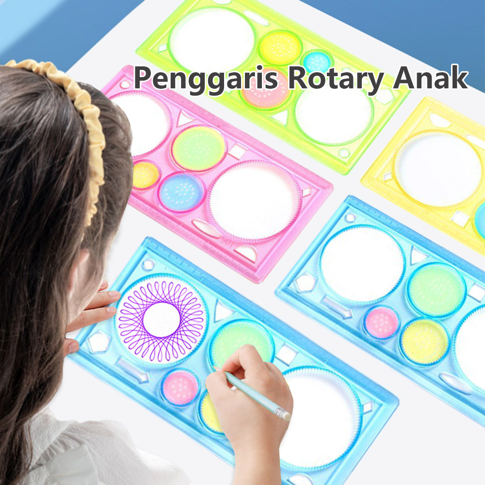 Jual JOYOBABY Penggaris Rotary/Penggaris Ajaib/Garisan Rotary bunga ...