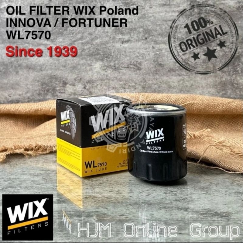 Jual WIX FILTER OLI MESIN INNOVA REBORN / FORTUNER VRZ VNT / HILUX ...
