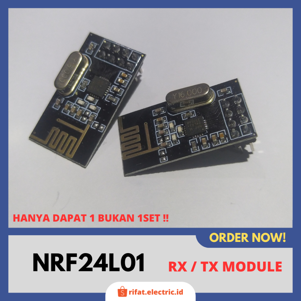 Jual NRF24L01 WIRELESS MODUL 2.4GHZ | Shopee Indonesia