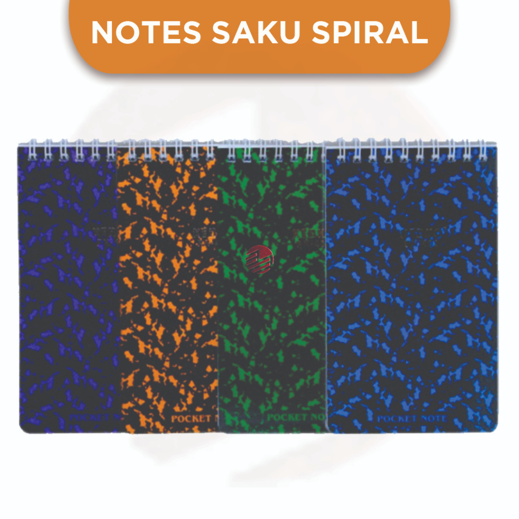 Jual Buku Notes Saku Spiral A404 - STANDARD | Shopee Indonesia