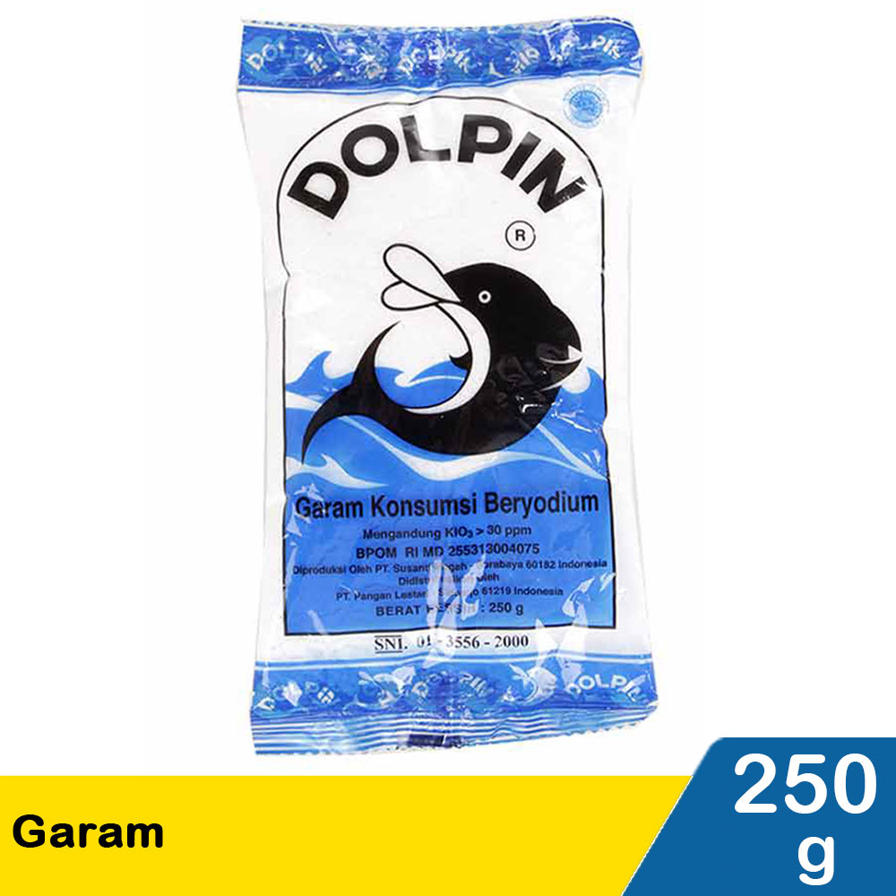 Jual Dolphin Garam 250gr [ 1pcs ] | Shopee Indonesia