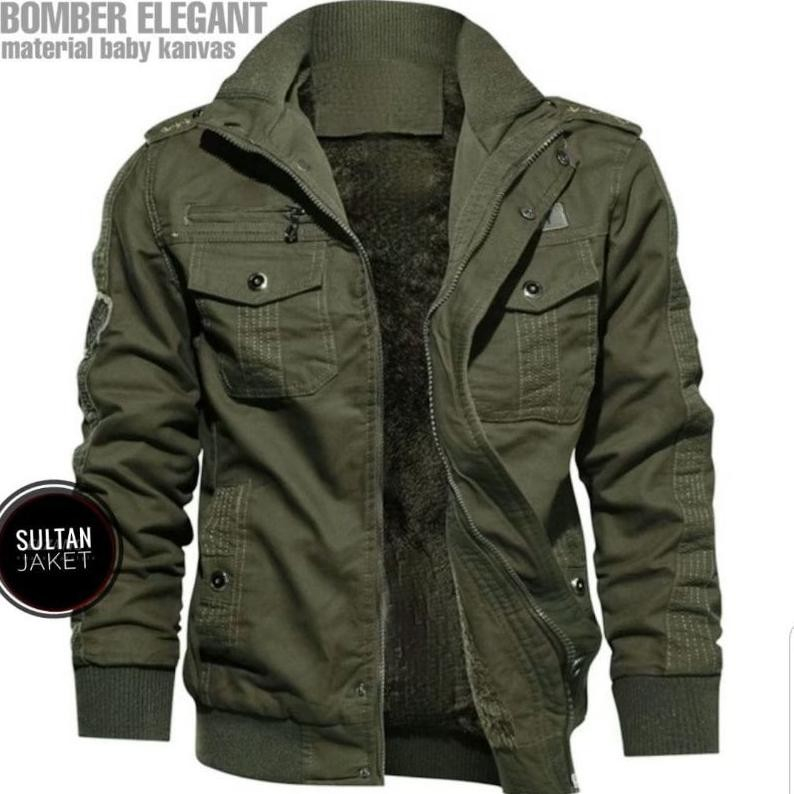 Jual ELEGANT BOMBER || JAKET BOMBER PRIA II JAKET PILOT | Shopee Indonesia