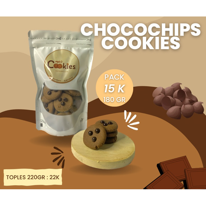 Jual Chocochips Cookies | Kue kering chocochips | Shopee Indonesia