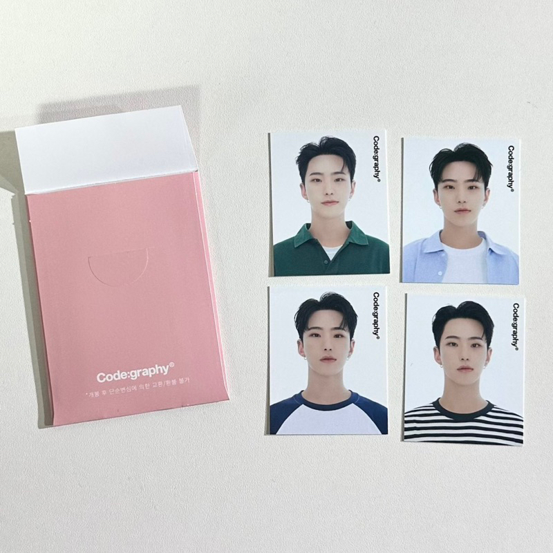 Jual [ READY 🇰🇷] ID PHOTO SET - Codegraphy (CGP x SEVENTEEN HOSHI ...