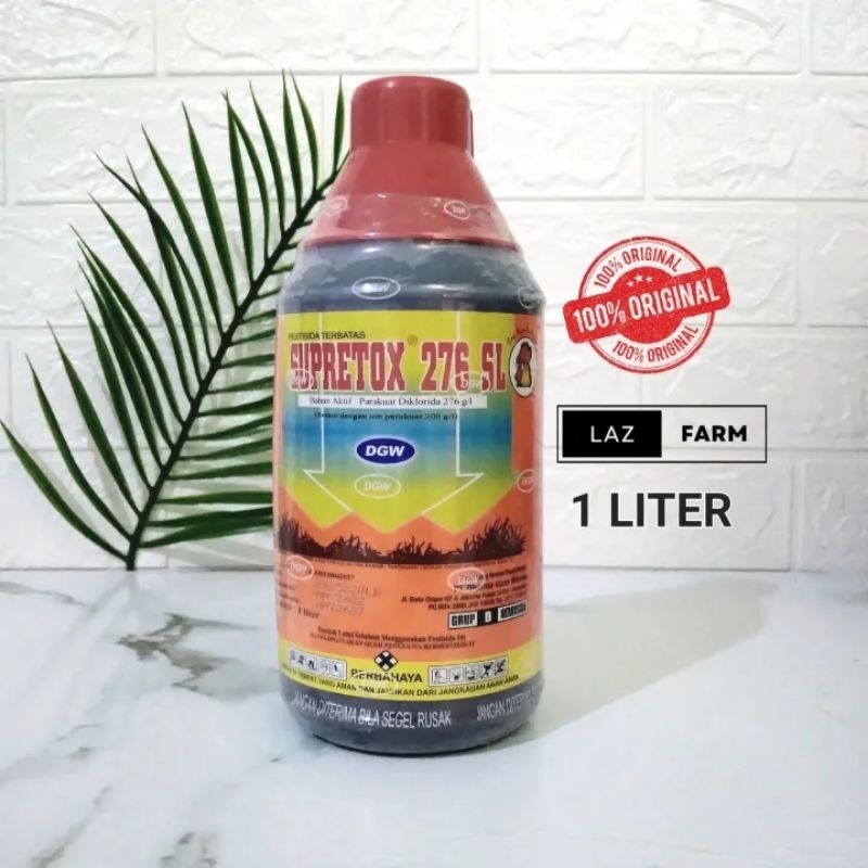 Jual HERBISIDA SUPRETOX 276 SL 1 LITER | Shopee Indonesia