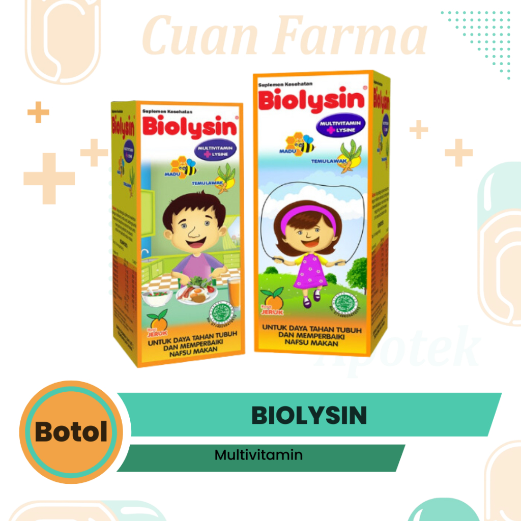 Jual Biolysin Sirup (BACA DESKRIPSI) | Shopee Indonesia