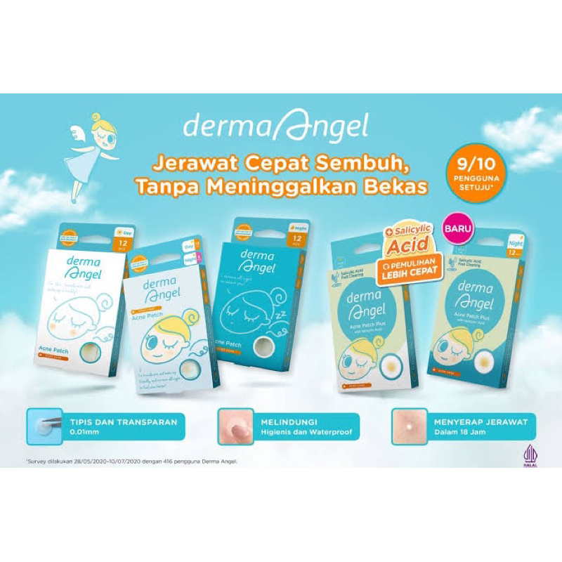 Jual DERMA ANGEL Acne Patch / Intensive Gel | Shopee Indonesia
