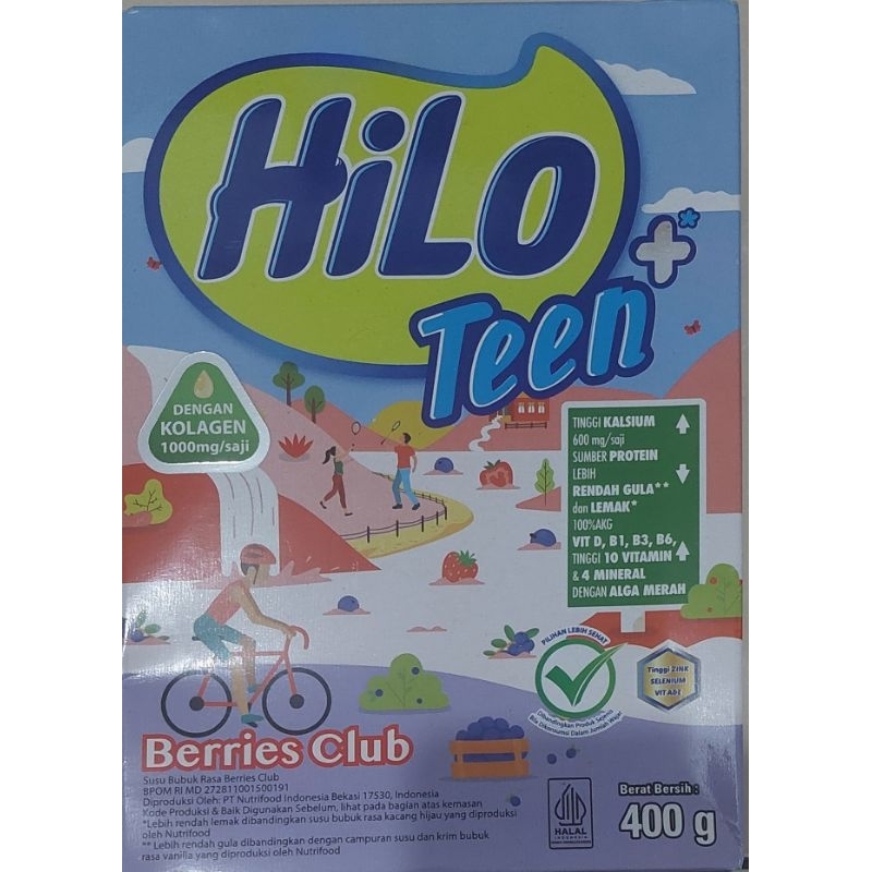 Jual Hilo Teen 400gram 400 gram Original Berries Club Melon | Shopee ...