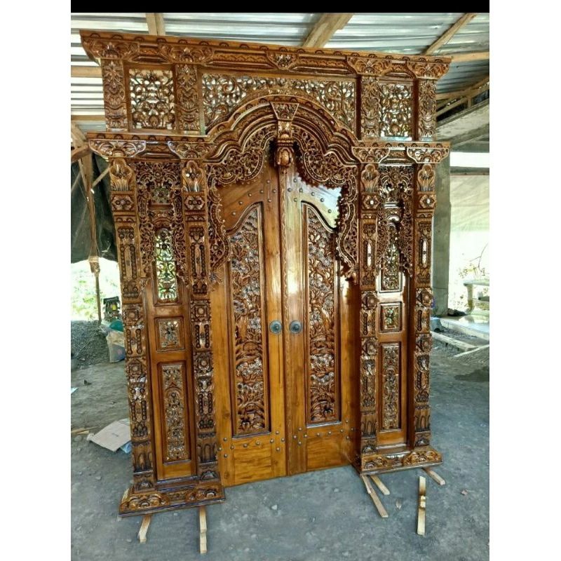 Jual pintu gebyog jawa, jepara | Shopee Indonesia