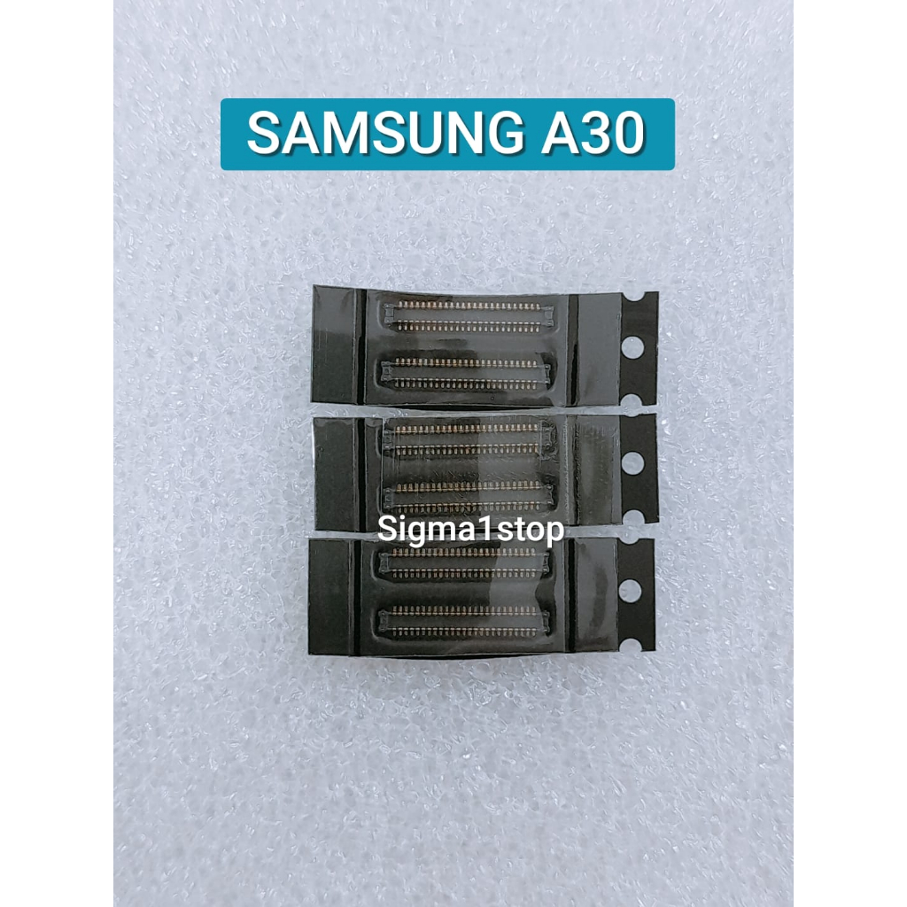 Jual SAMSUNG A30 A305 CONNECTOR LCD 50 PIN SOCKET FLEXI KONEKTOR SOKET FLEKSIBEL | Shopee Indonesia