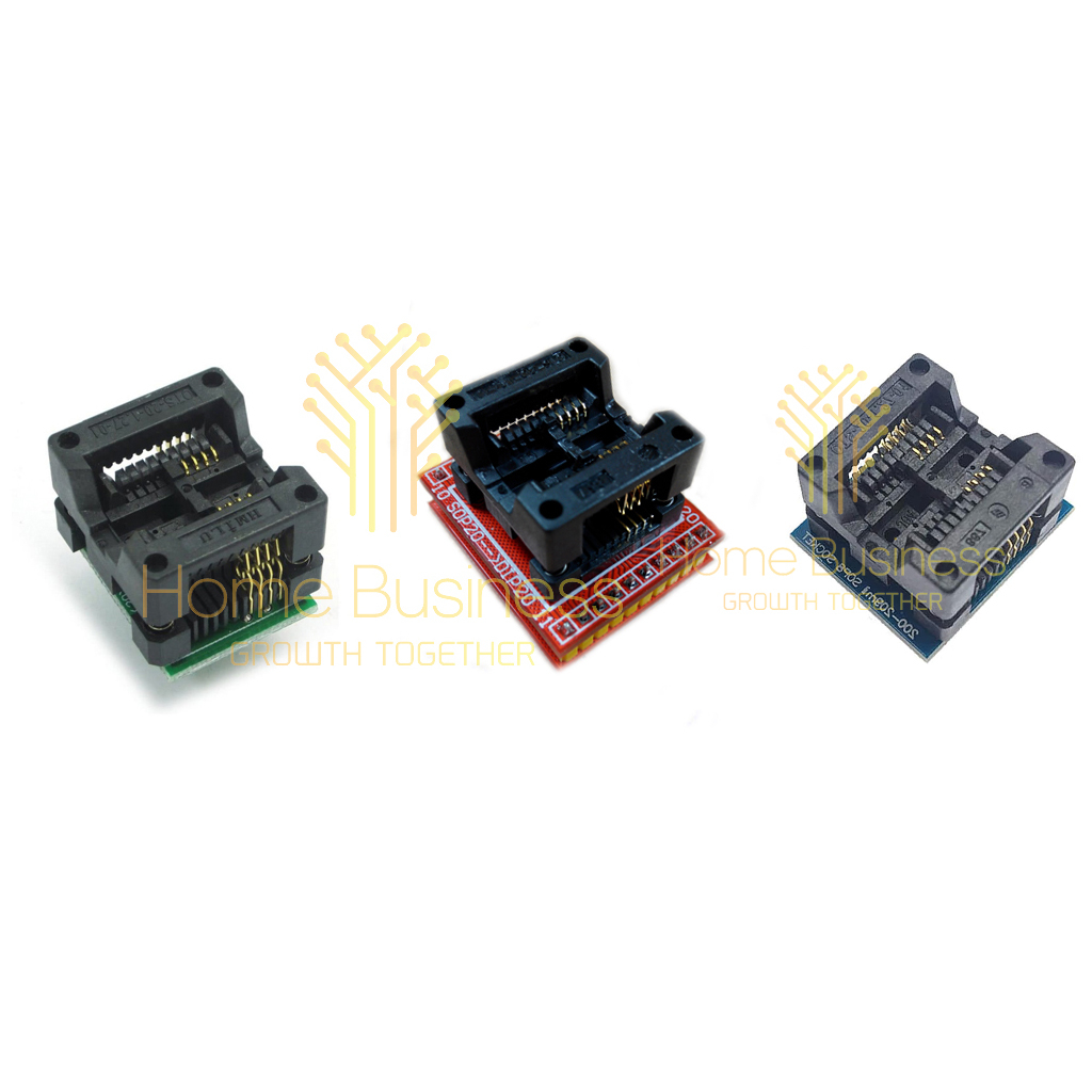 Jual Adapter Jepitan Socket Soket IC Bios 200mil 200ml 200 mil ml SOP8 ...