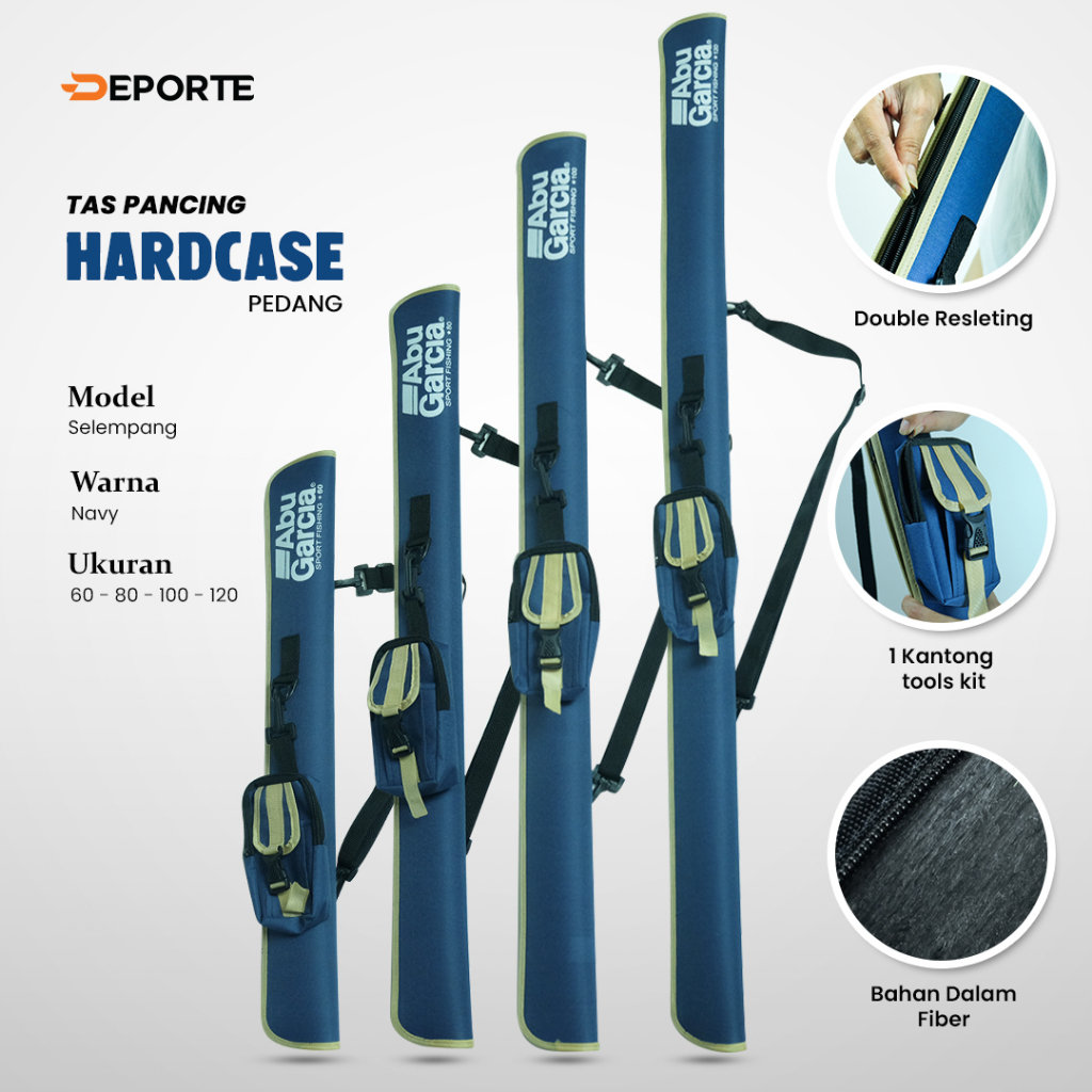 Jual Tas Pancing Joran Model Pedang Fiber Spinning Tebal Anti Air 60 80 ...