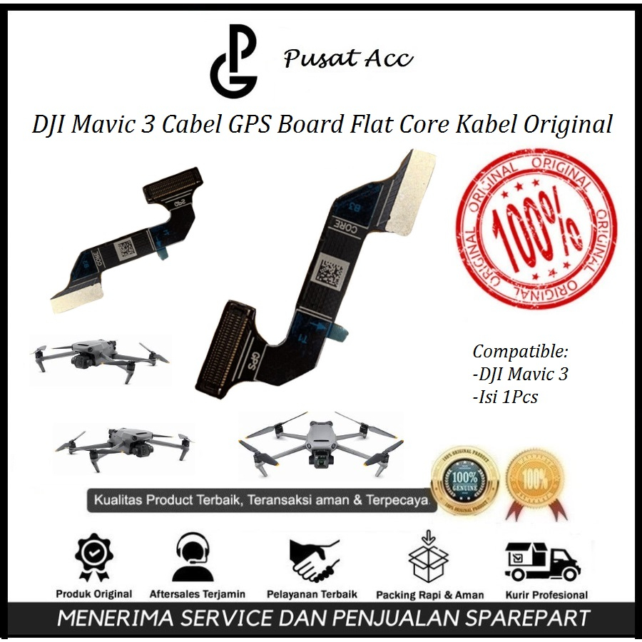 Jual DJI Mavic 3 Cabel GPS Board Original GPS Core Board Flat Kable ...