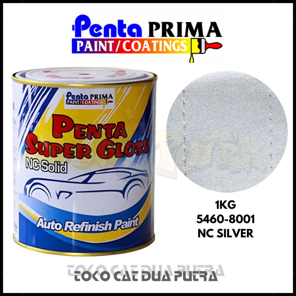 Jual Penta Super Gloss 1Kg 5460-8001 NC Silver | Shopee Indonesia