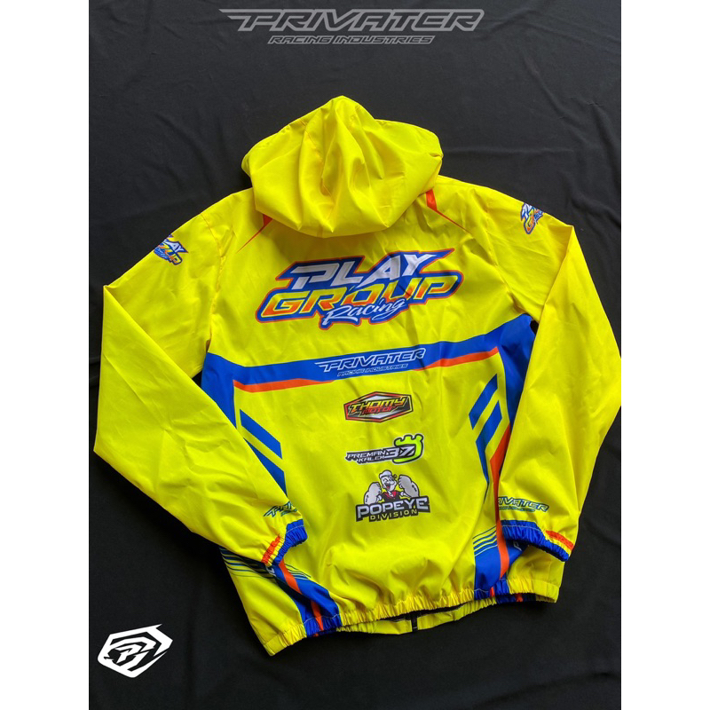 Jual [CUSTOM] JAKET RUNNING PARASUT RACING CUSTOM (PRE-ORDER) | PRIVATER RACING INDUSTRIES ...