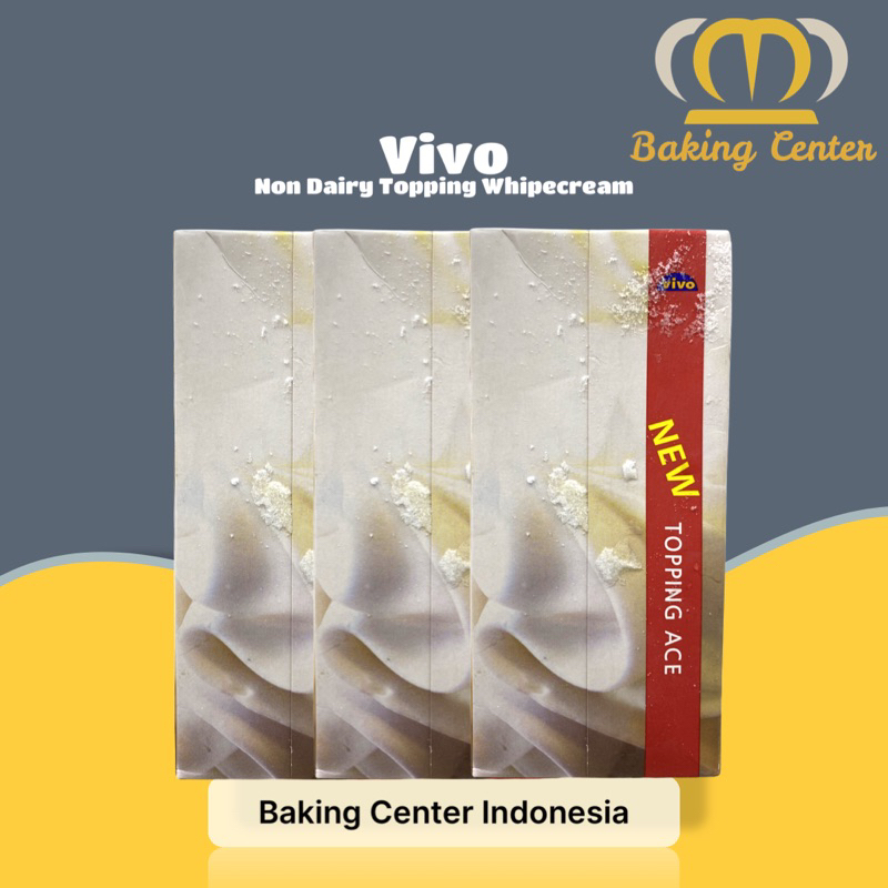 Jual Vivo New Topping Ace - Vivo Whip Cream 1kg | Shopee Indonesia