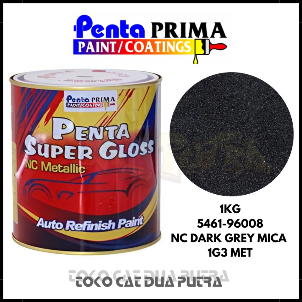 Jual Penta Super Gloss 1Kg 5461-96008 NC Dark Grey Mica 1G3 Met | Shopee Indonesia