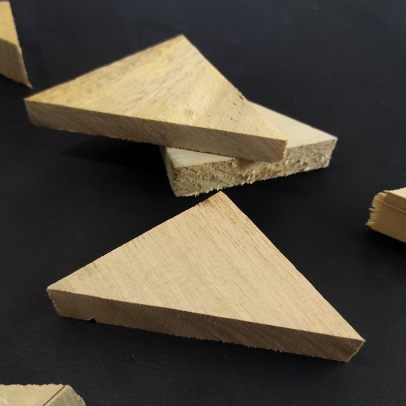 Jual Potongan Kayu Bentuk Segitiga | Shopee Indonesia