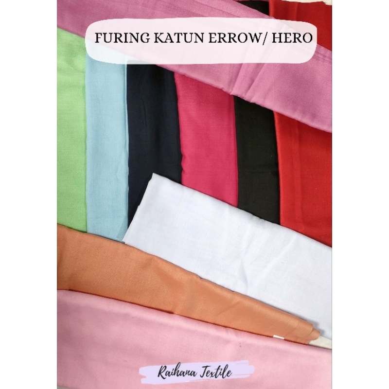 Jual [Raihanatextile] Kain Furing Puring Hero Arrow Ero ERRO meteran ...