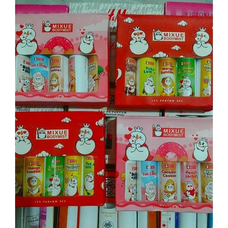 Jual PARFUM MIXUE GIFT BOX ISI 5//PARFUM MIXUE GIFT 5×30ML | Shopee ...