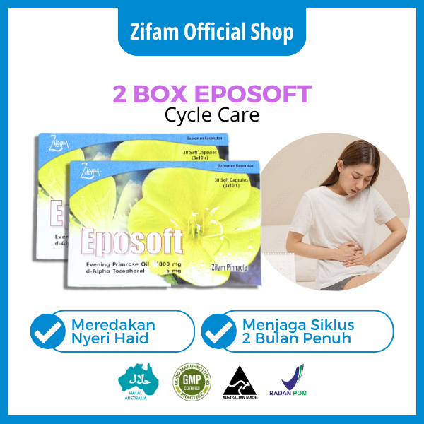 Jual ZIFAM - CycleCare Eposoft (2 box @ isi 30) Pereda Nyeri Haid 2 ...