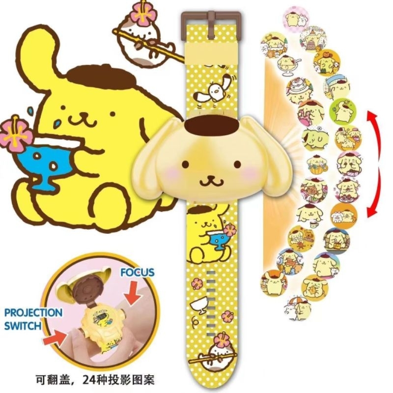 Jual jam tangan anak laser proyektor 24 gambar sanrio cinamonroll ...